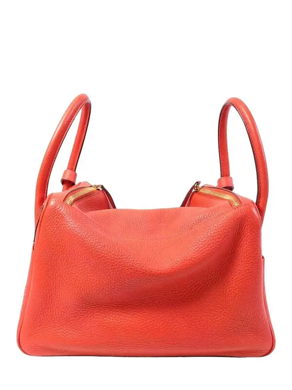 Hermès Lindy 30 Tote Bag - Red