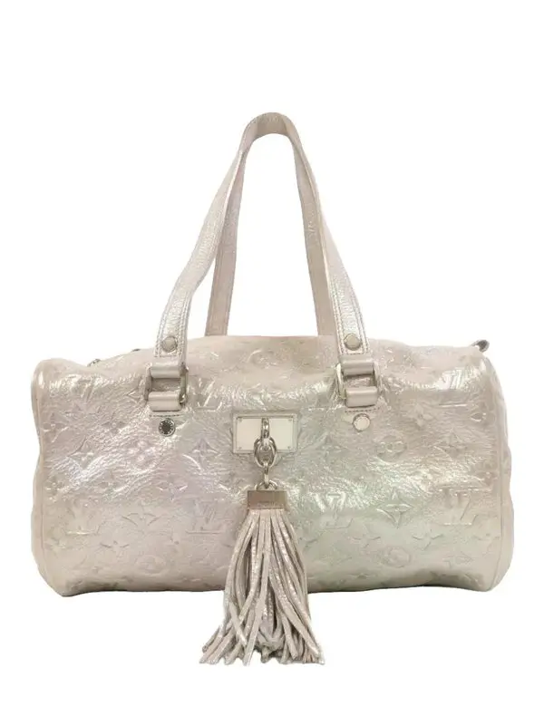LOUIS VUITTON Monogram Shimmer Comete Shoulder Bag - Grey