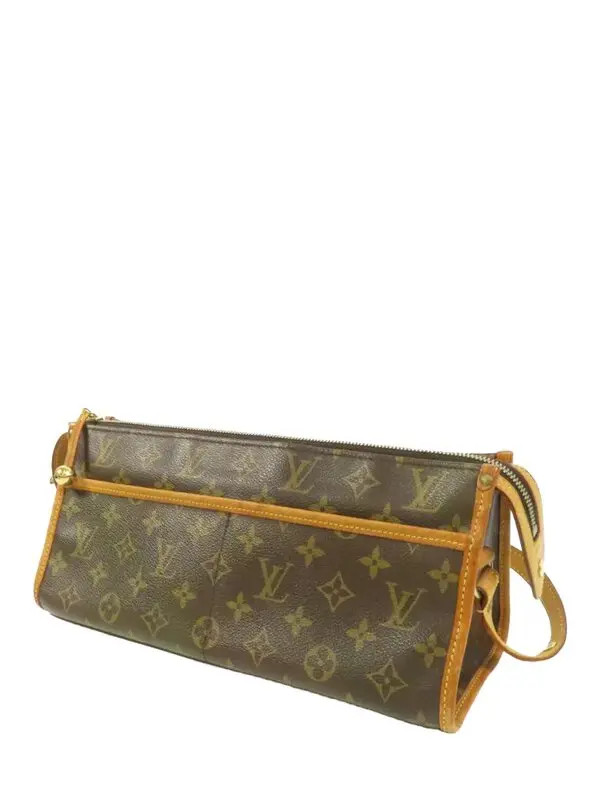 LOUIS VUITTON Popincourt Long Shoulder Bag - Brown