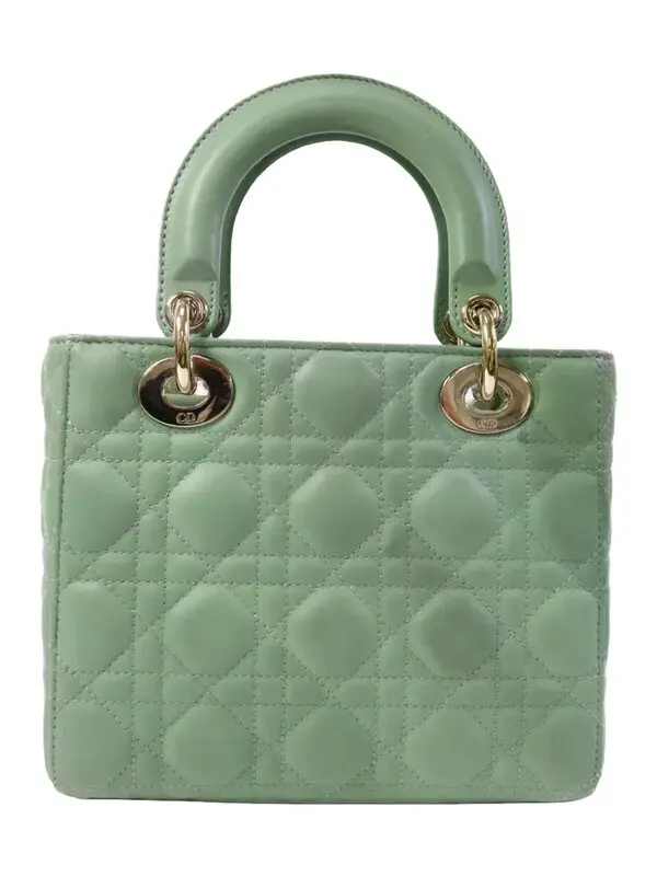 Dior Small Lady Shoulder Bag - Green