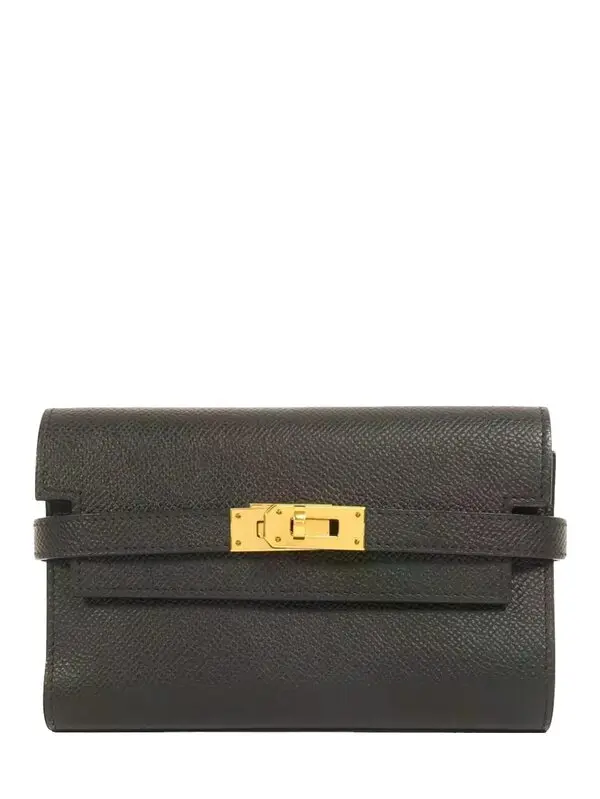 Hermès Kelly Compact Wallet - Black