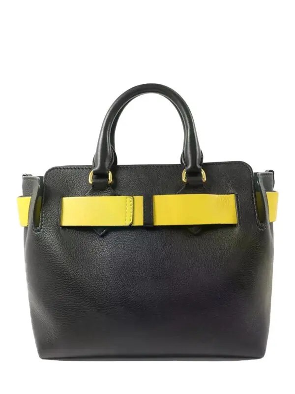 Burberry Small Belt Tote Bag - Black
