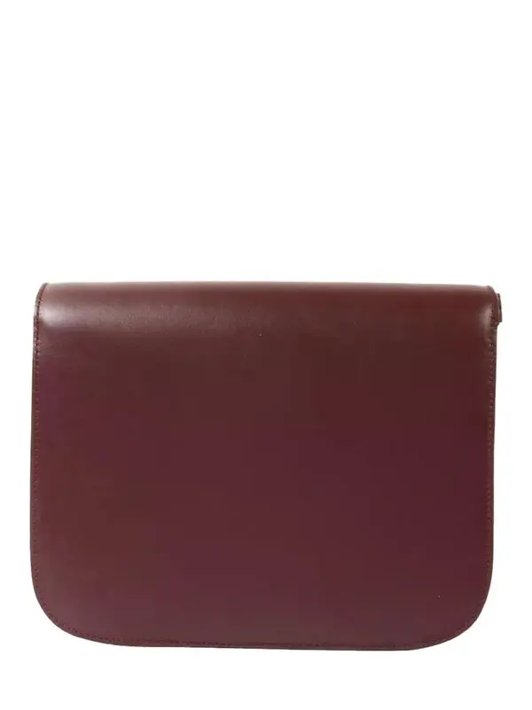 Celine Classic Box Shoulder Bag - Red