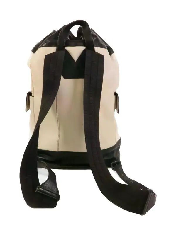 Bottega Veneta Intrecciato Stripe Backpack - Neutrals