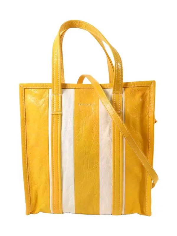 Balenciaga Bazar Shopper Tote Bag - Yellow