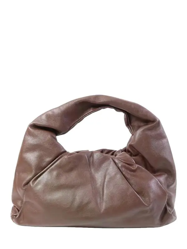 Bottega Veneta Gathered Tote Bag - Brown