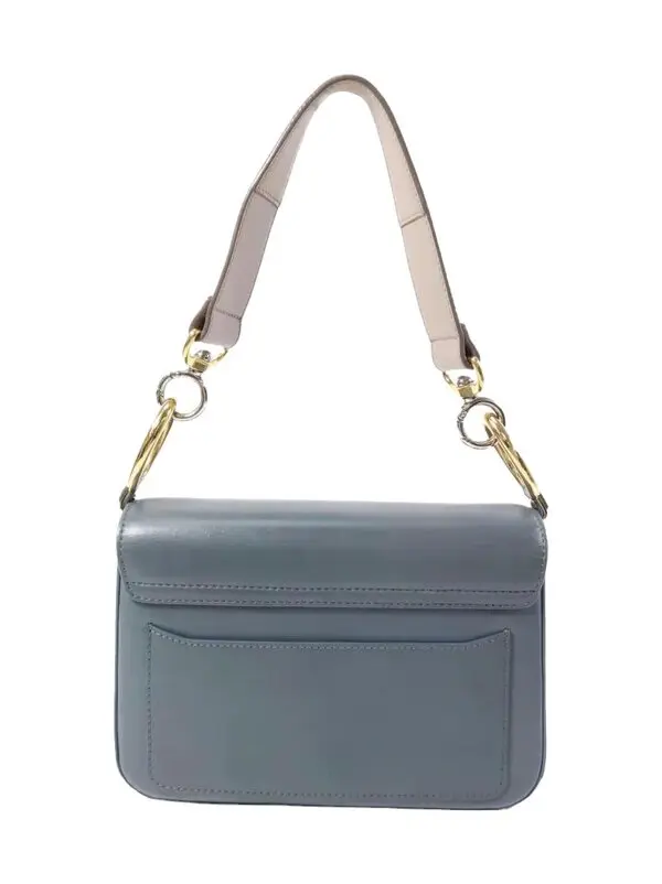 Chloé C Logo Shoulder Bag - Blue