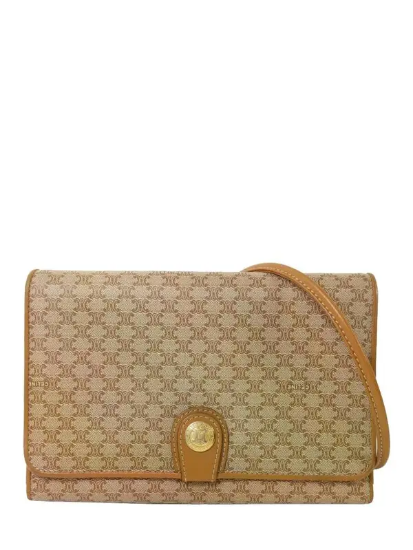 Celine Macadam Clutch Bag - Neutrals