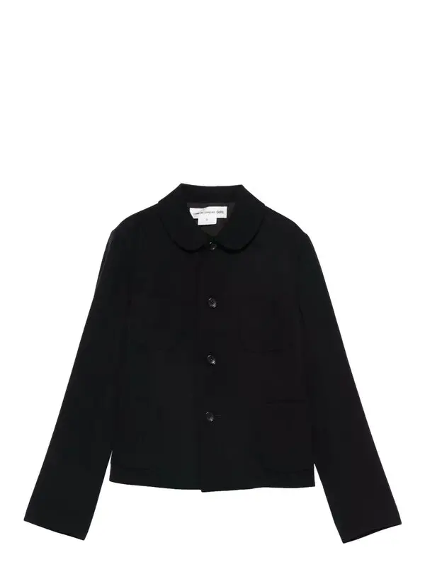 Comme Des Garçons Wool Blazer - Blue