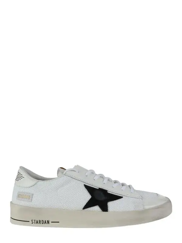 GOLDEN GOOSE Low-top Sneakers With Star Patch - White