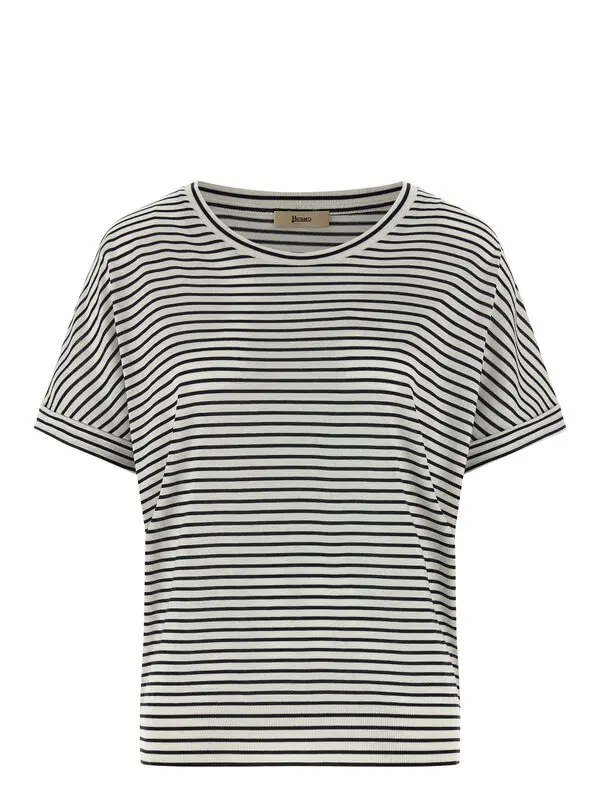 Herno Striped T-shirt - Blue