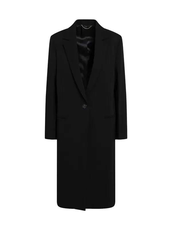 TOTEME Garderob Oversized Wool Coat - Black