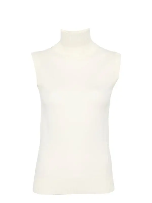 Sportmax Spxeschimo Turtleneck Sleeveless Top - Multicolor