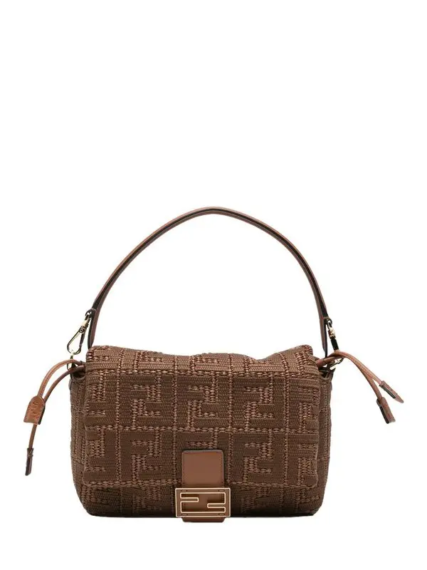 Fendi Woven Monogram Tote Bag - Multicolor