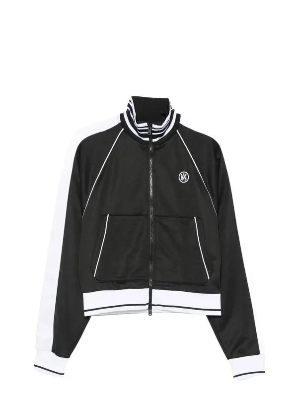 Amiri Logo Embroidery Track Jacket - Black