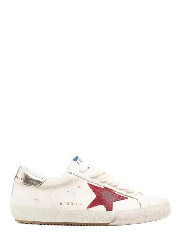 GOLDEN GOOSE Low-top Sneakers With Star Detail - White