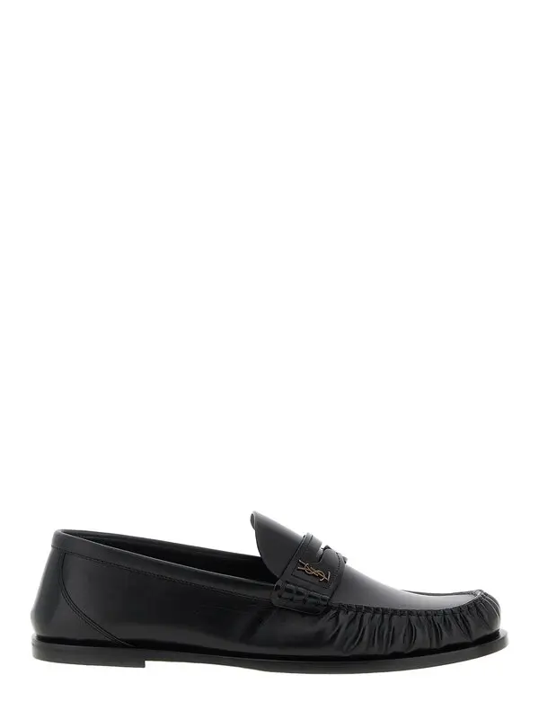 Saint Laurent Laurent Loafers - Black