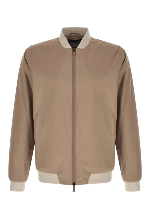 Herno Bomber Jacket - Cream