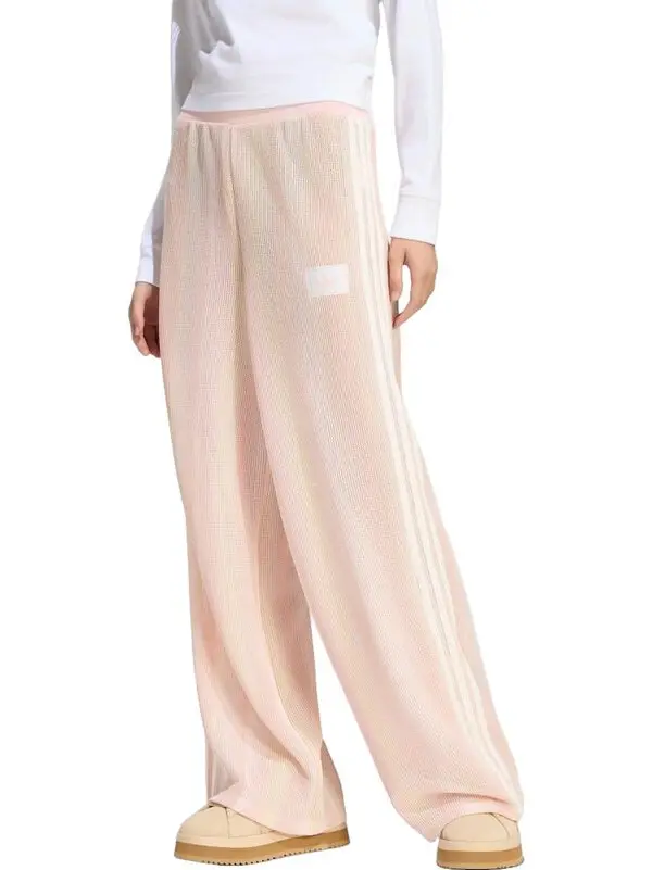 Adidas Originals Summer Glow Knitted Firebird Track Pants - Sandy Pink