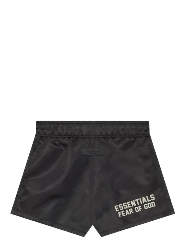 Fear Of God Ss22 Nylon Running Shorts - Black/white