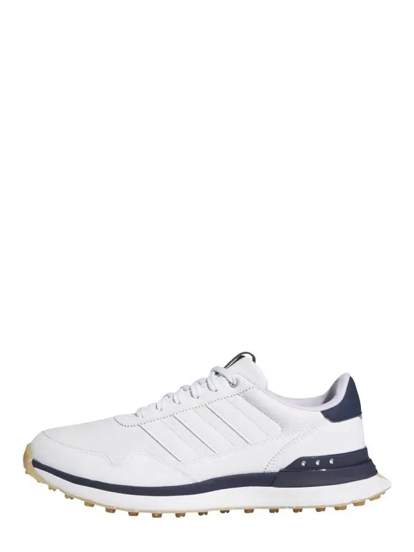 Adidas S2g 26 Leather Gold Sneakers - White/navy
