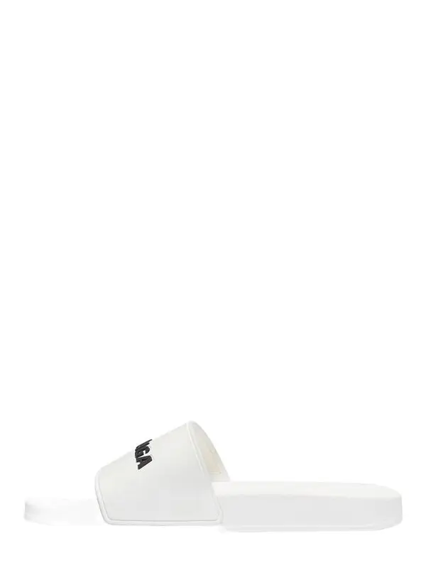 Balenciaga Pool Slides - White