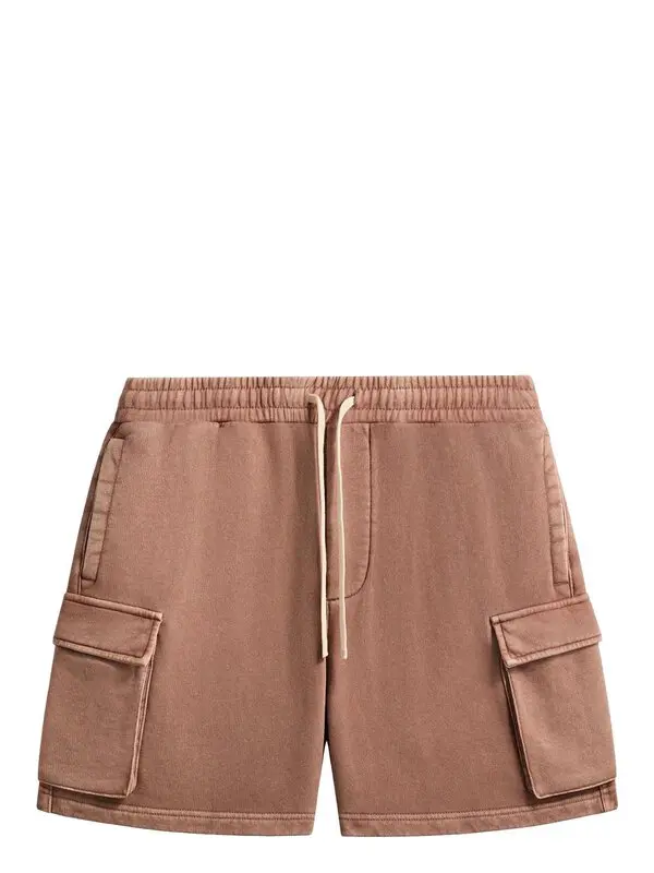 Kith 101 Sueded Fleece Cargo Short - Dusty Mauve