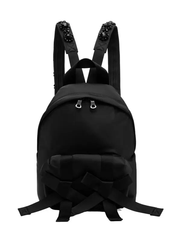 Simone Rocha Utility Bow Backpack - Black