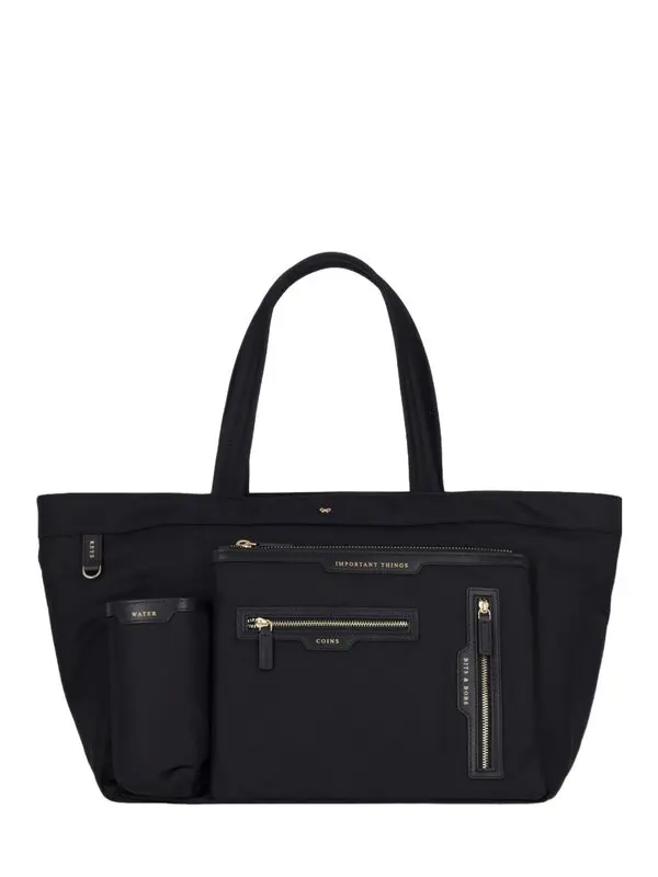 ANYA HINDMARCH Multi-pocket Tote Bag - Black