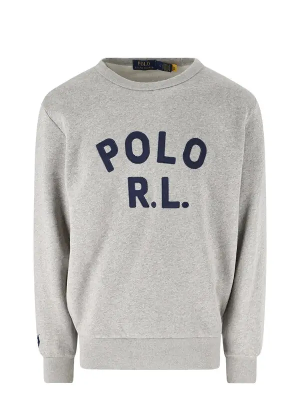Polo Ralph Lauren Cotton Blend Logo Sweatshirt - Dark Sports Heather