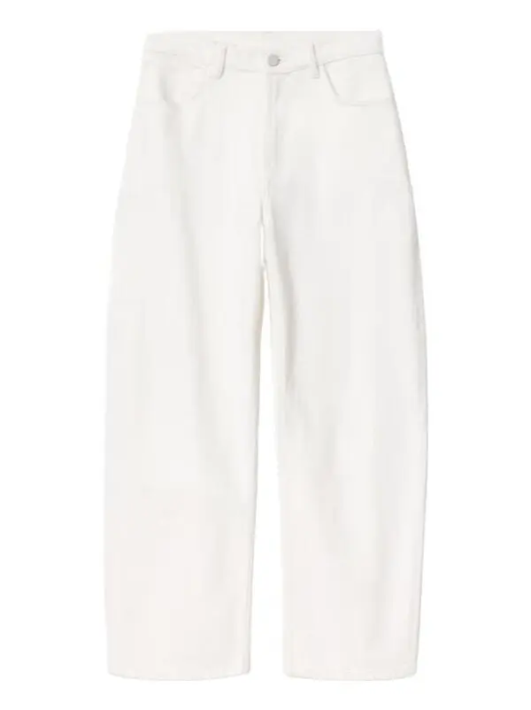 ALLSAINTS Sadie Barrel Leg Denim Jeans - Off White