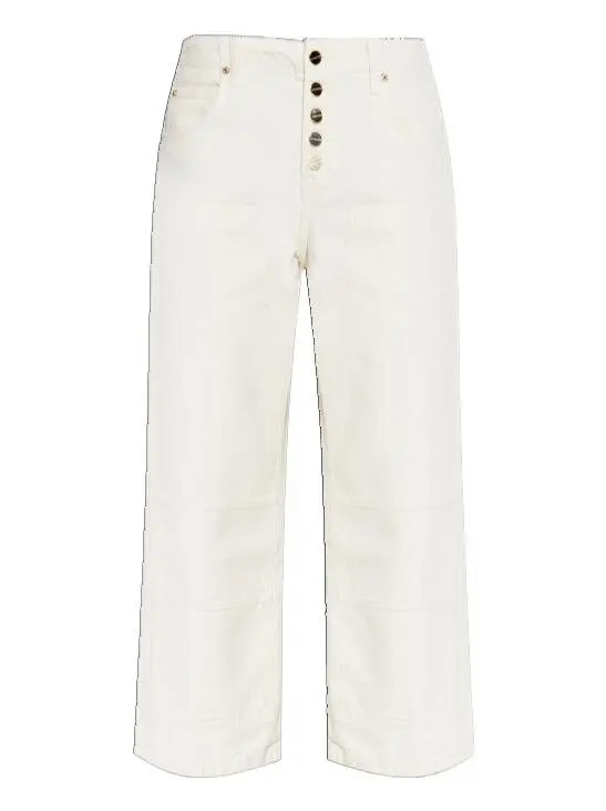 ALLSAINTS Button Jeans - White