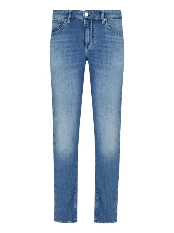 Armani Exchange Straight-leg Jeans - Blue