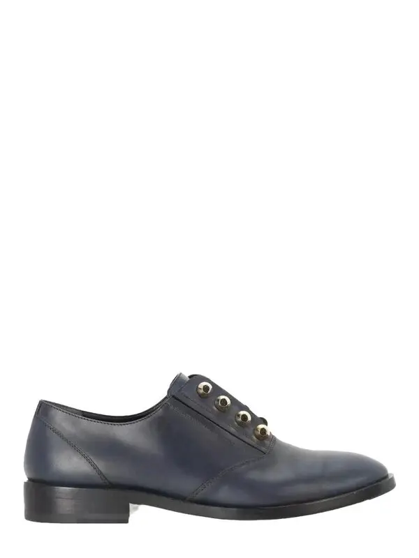 Balenciaga Studded Derby Shoes - Blue