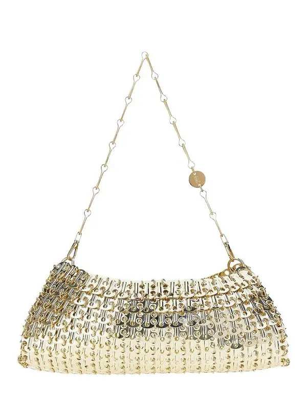 Rabanne Metal Discs 1969 Clutch - Gold