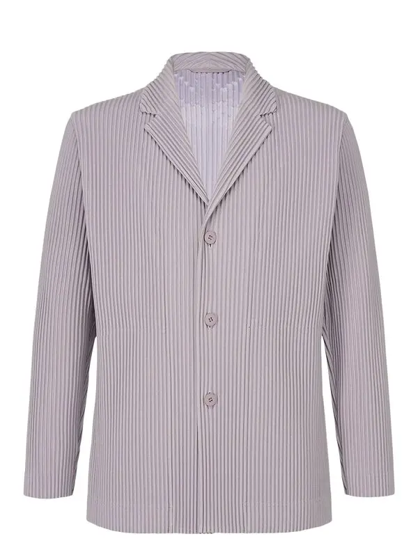 Issey Miyake Tailored Pleats Jacket - Grey