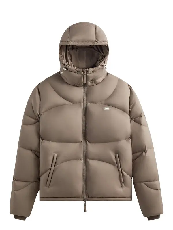 Kith Matte Stretch Taffeta Puffer Jacket - Tan