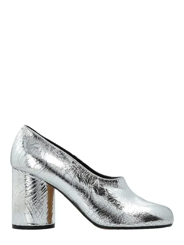 MAISON MARGIELA Tabi Décolleté Pump - Silver