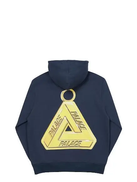PALACE Hatton Hood - Navy Blue