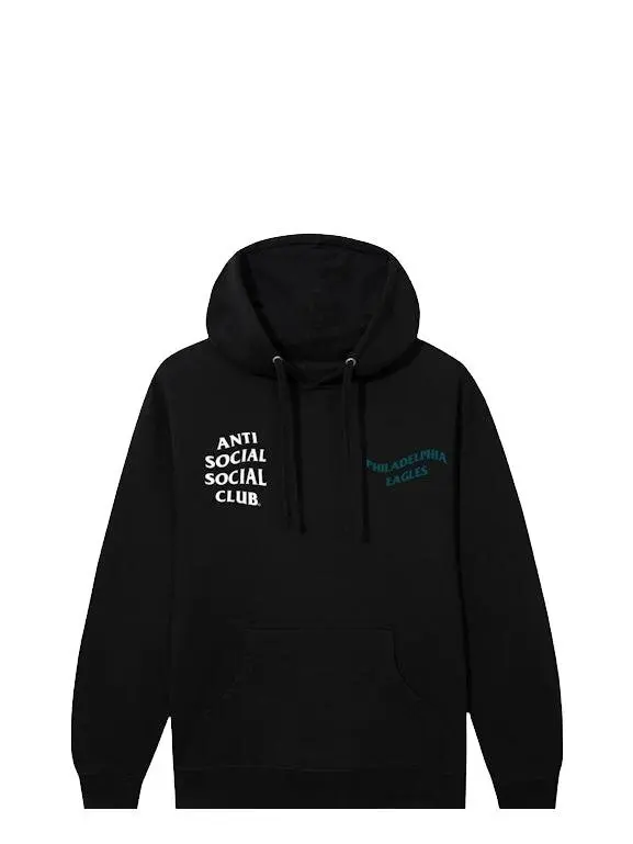 ANTI SOCIAL SOCIAL CLUB X Philadelphia Eagles Impact Hoodie - Black