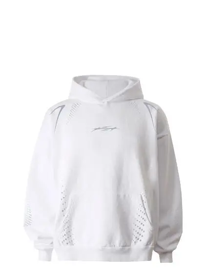 HELLSTAR P2p Hype Flight Hoodie - White