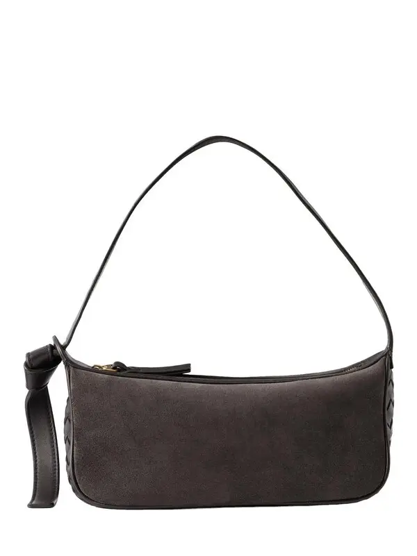 Bottega Veneta Nodo Intrecciato Shoulder Bag - Brown