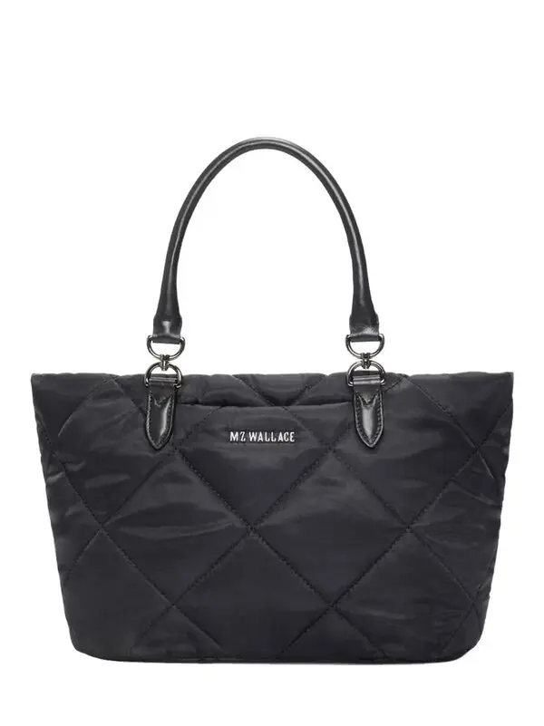 Mz Wallace Madison Quilted Small Tote Bag - Black