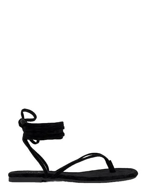 Seychelles Wander The World Sandal - Black Suede