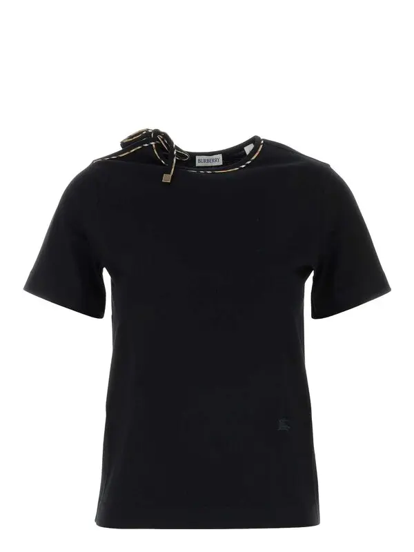 Burberry Cotton T-shirt - Black
