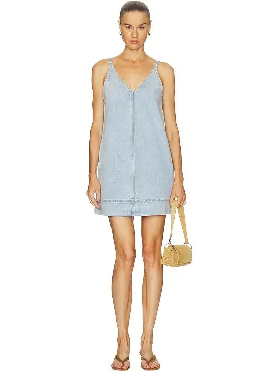 PISTOLA Tavi Denim Mini Dress - Blue