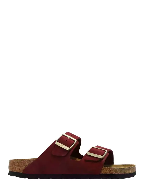 BIRKENSTOCK Zinfandel Leather Sandals - Red