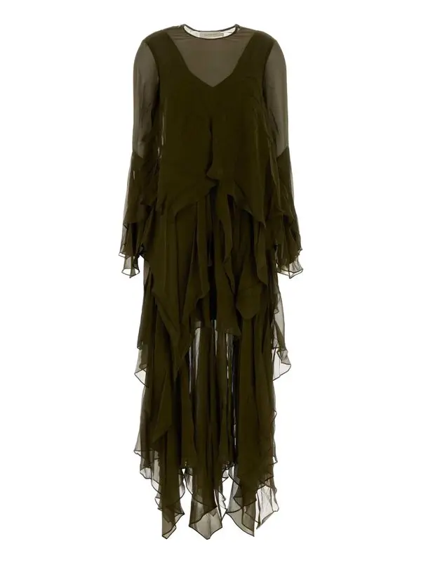 Zimmermann Crepe Dress - Silver