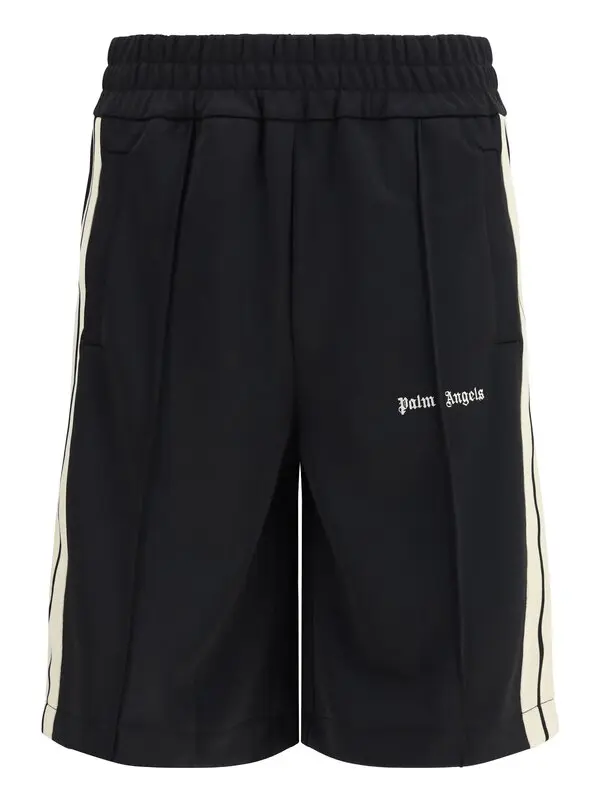 Palm Angels Classic Logo Track Shorts - Black