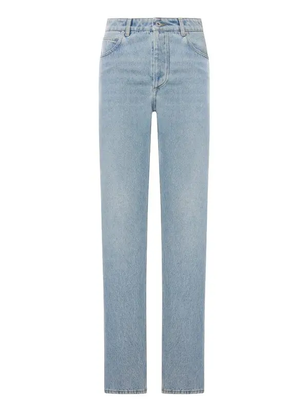 Bottega Veneta Straight Leg Denim Jeans - Multicolor